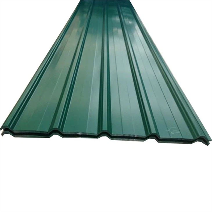 China Aluzinc Color Coated Corrugated Metal Roof Sheet Suppliers ...